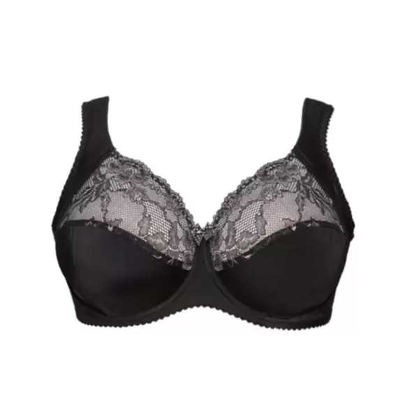 Olivia Full Cup BH (Sort) - Plaisir | Sofie Lingeri